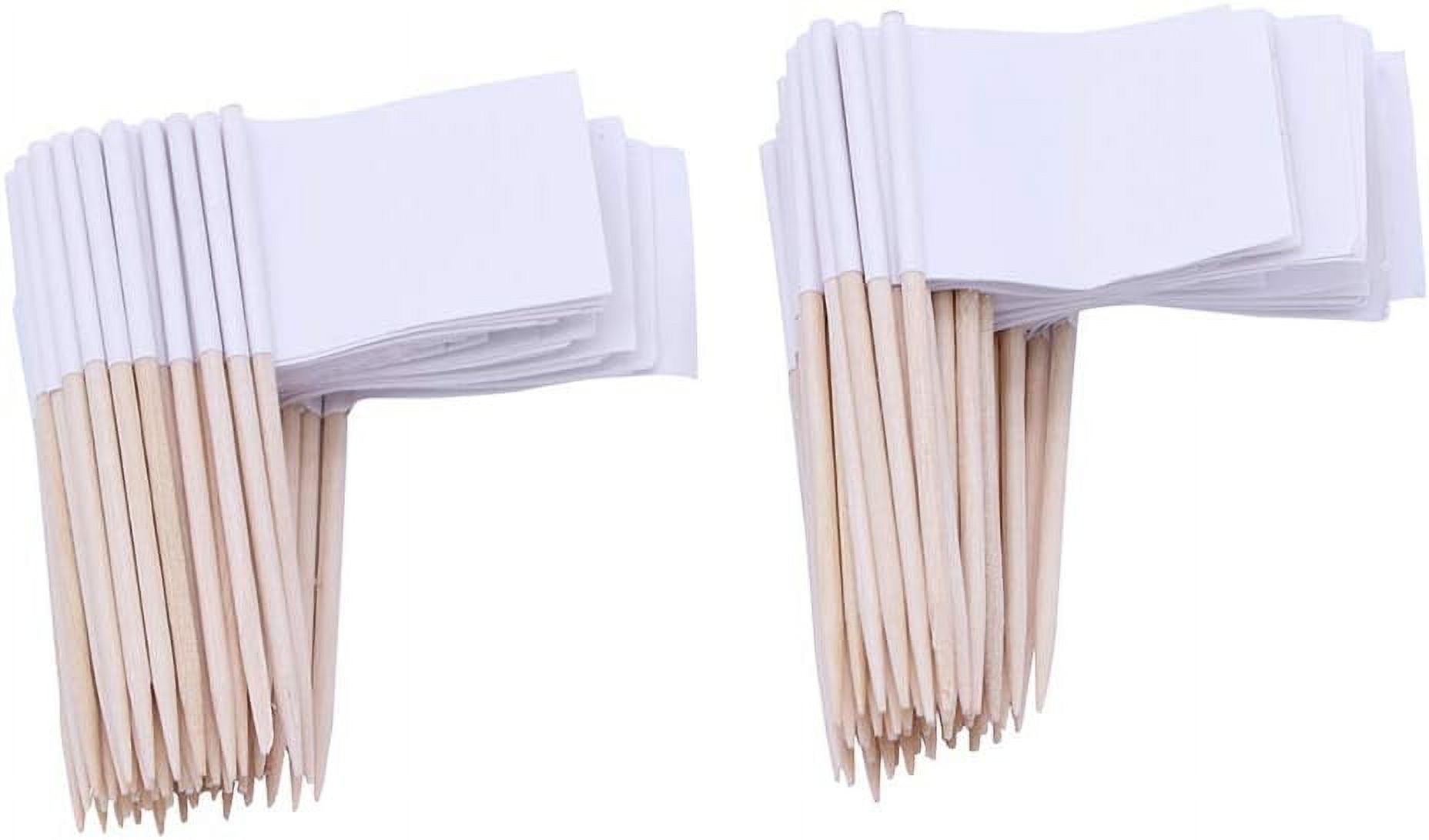 Cocktail Picks, Cheese Markers DIY Flag for Birthday Part Cake 100Pcs ...