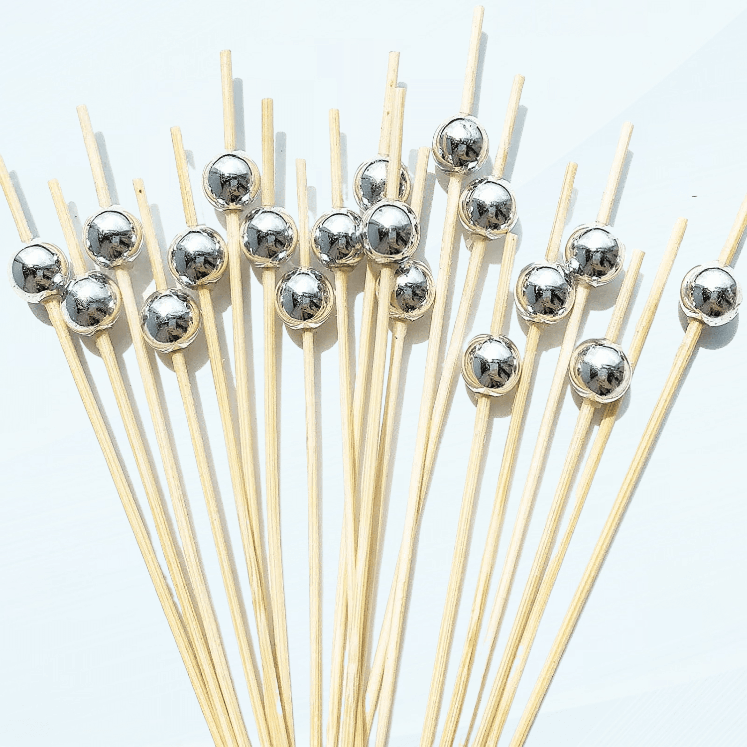 Cocktail Picks, Fancy Toothpicks for Appetizers, 4.7 Inch 100 Pcs ...