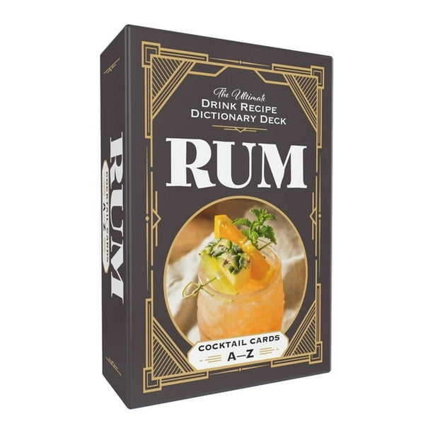 Cocktail Recipe Deck: Rum Cocktail Cards A-Z : The Ultimate Drink ...