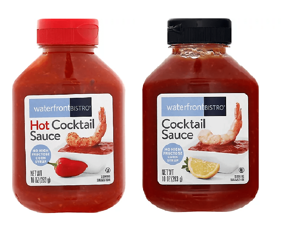 Cocktail Sauce Hot & Mild Combo Two (2) Bottles NT.WT. 10oz. (283g ...