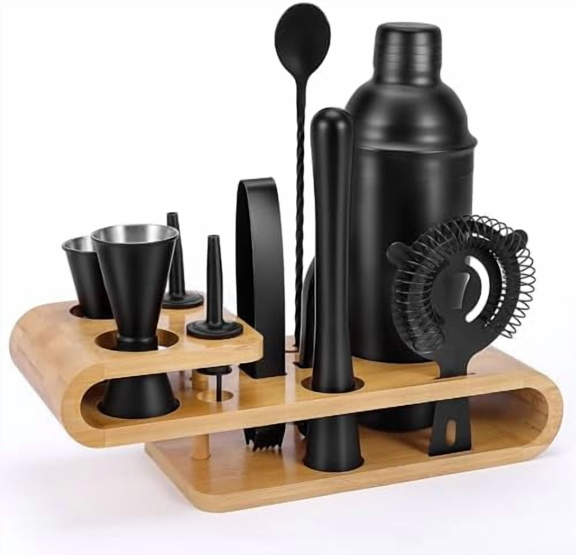 Cocktail Shaker Set - 12-Piece Complete Bartender Kit for Home Bar and ...