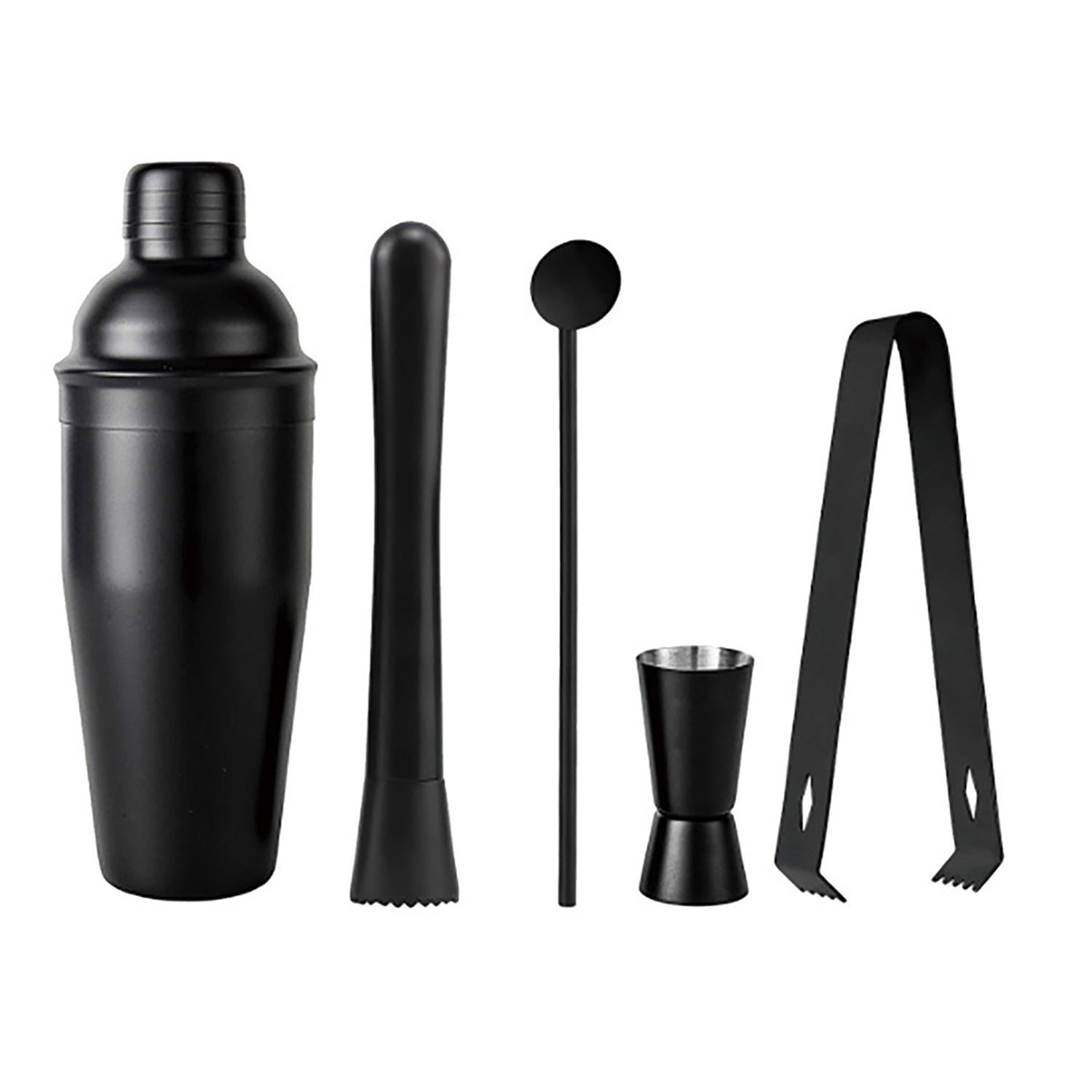 Cocktail Shaker Set5-piece,bar tool set,for Bartender,Drink,Party Bar ...