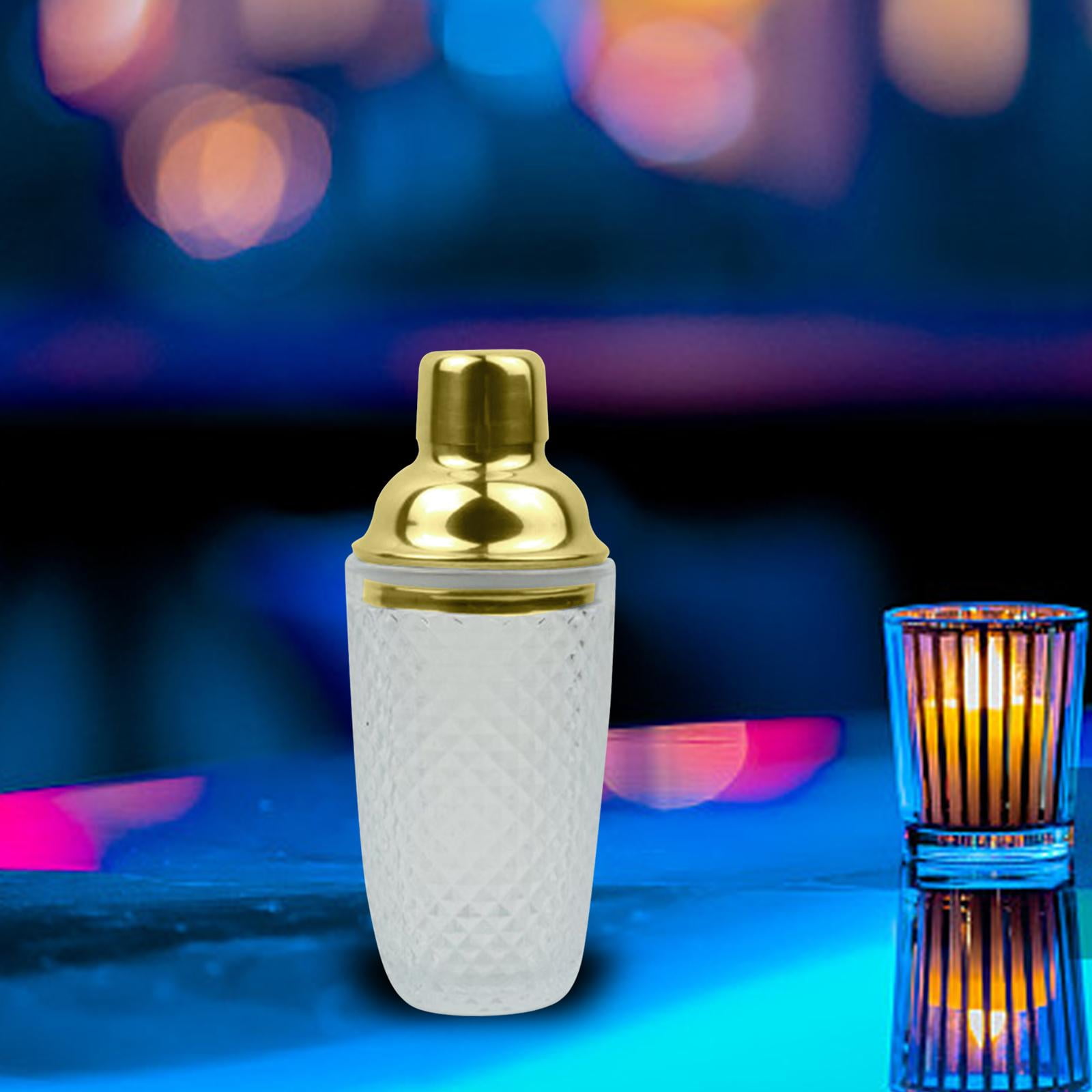 Cocktail Shaker Shaker 350ml Mixer Strainer Thickened Cold Resistance ...