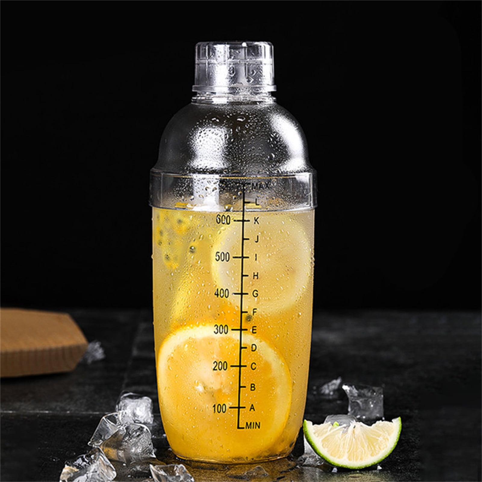 Cocktail Shaker with Scale Party Drink Mixer Kitchen Gadgets - Walmart.com