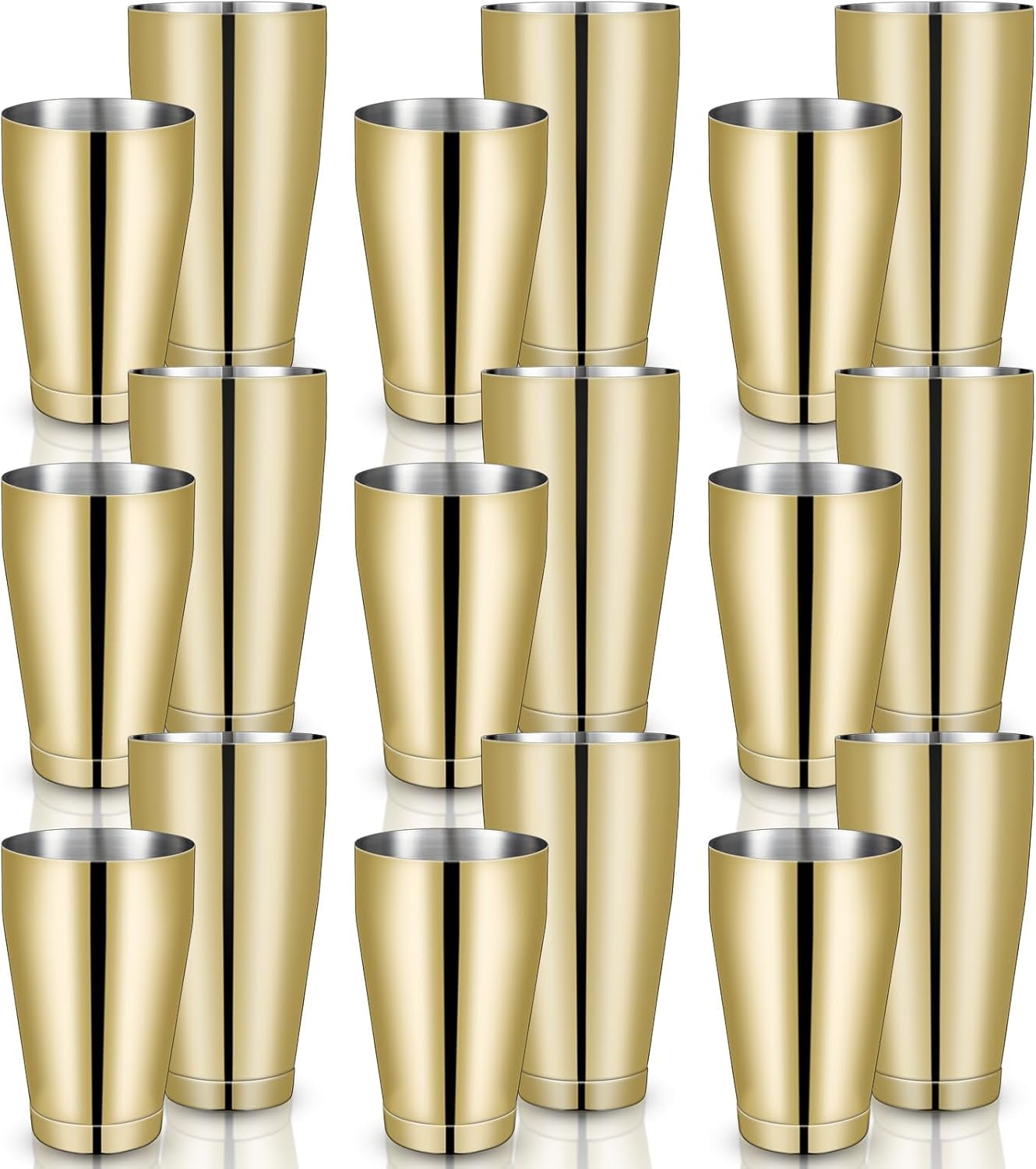 Cocktail Shakers Professional Bar Boston Shaker Set Stainless Steel ...