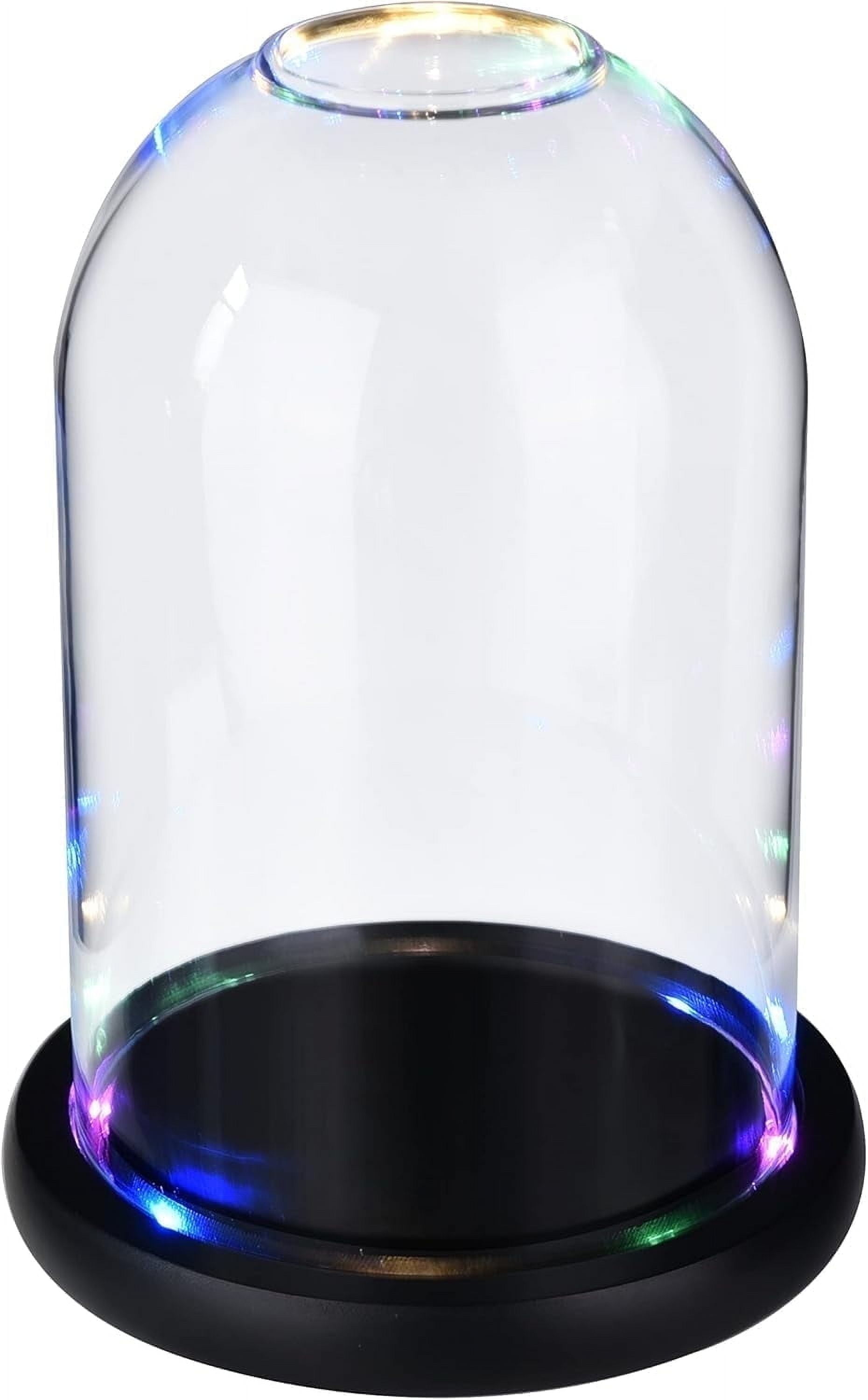 CREATIVECHEF Cocktail Smoker with Colorful LED Wooden Base, 2 Pieces ...