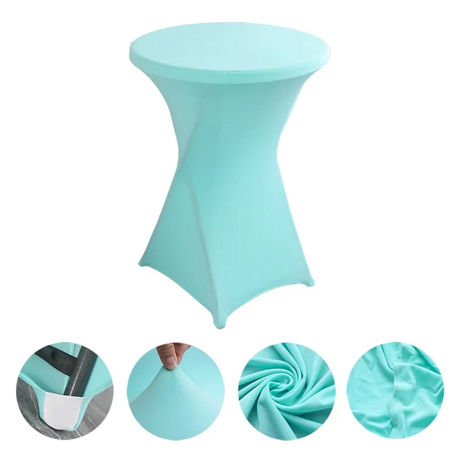 Cocktail Spandex Table Covers Wedding Party Decoration Cloth High Bar ...
