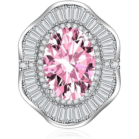 Cocktail Statement Rings for Women Fashion Multiple Colors Cubic ...