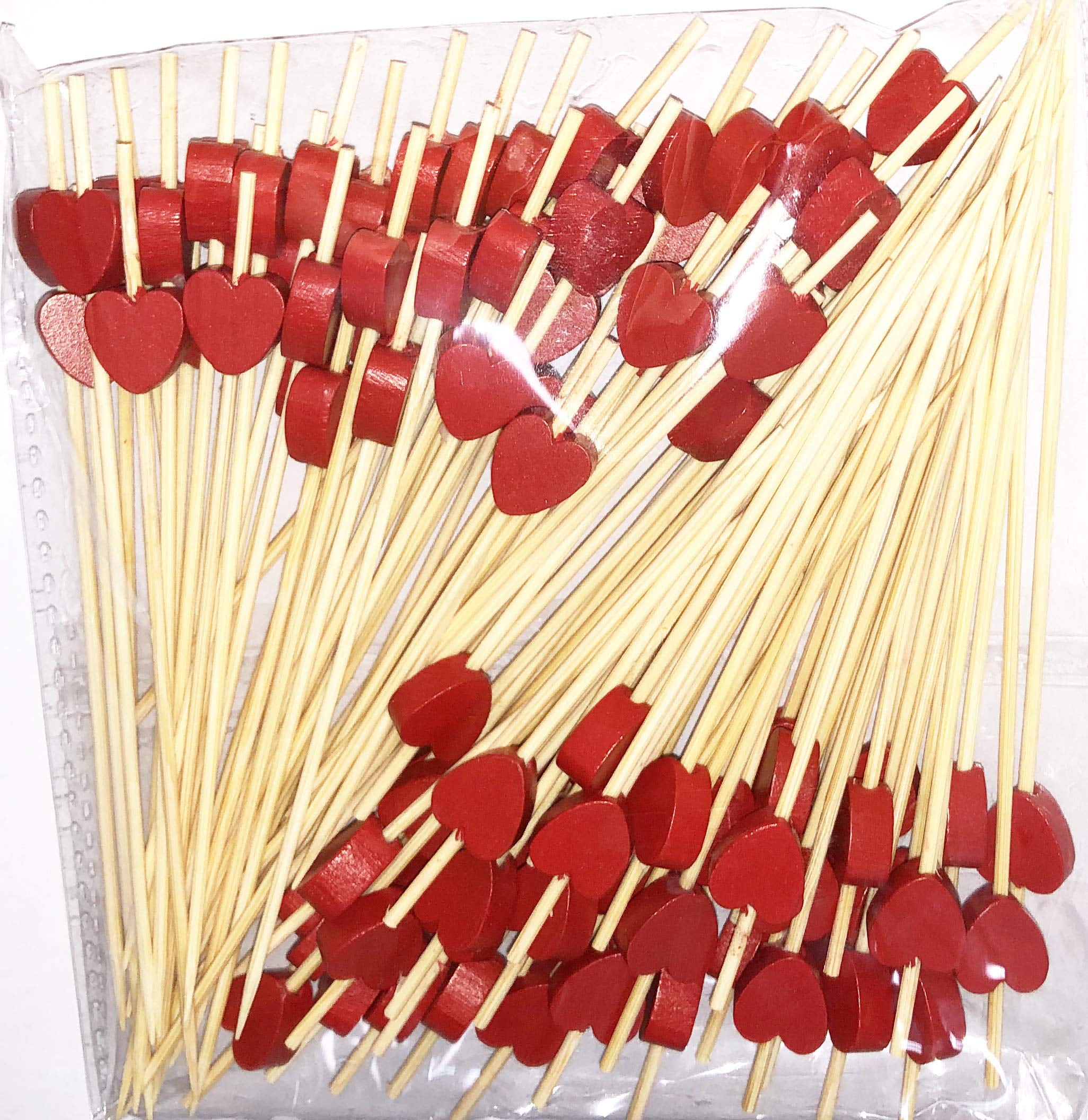 Cocktail Sticks 100 Counts Wooden Toothpicks Party Supplies Frill ...