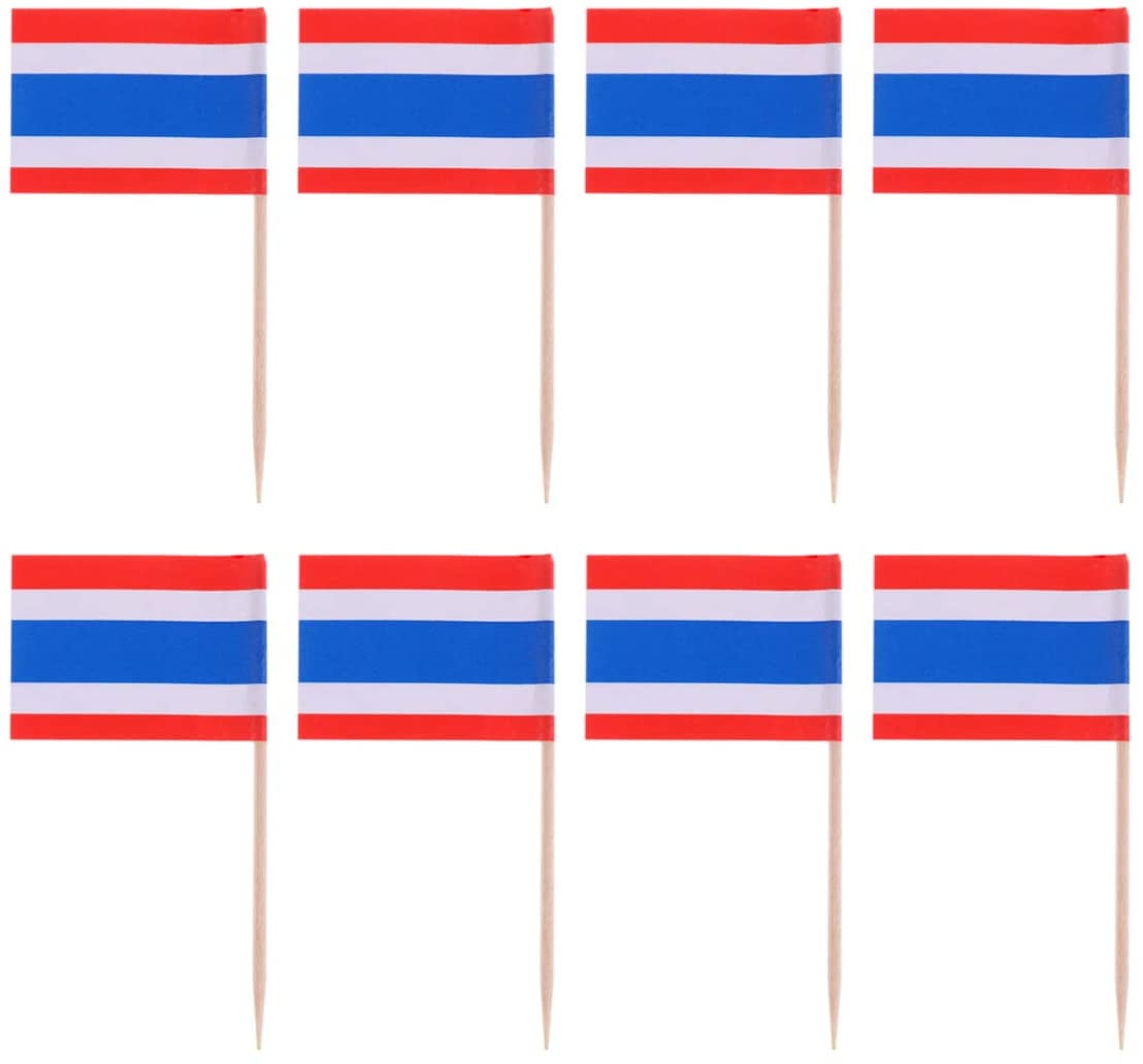 Cocktail Sticks USA Soccer Flag USA Soccer Flag Cupcake Decorating ...