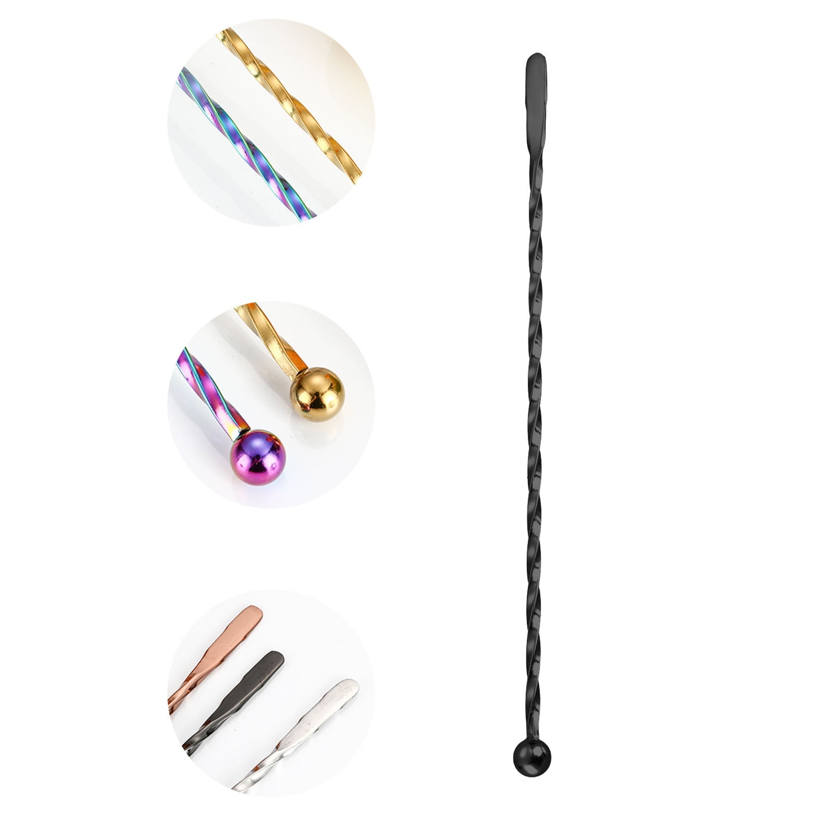 Cocktail Stirrer Under 5 ! Yannianjz Stainless Steel Stirring Rod ...