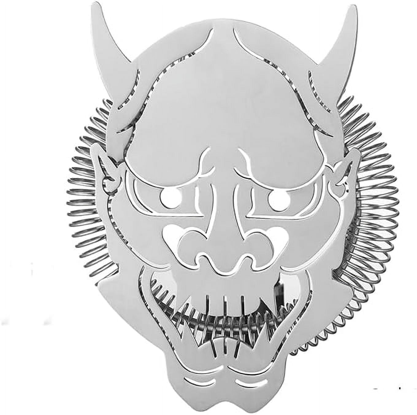 Cocktail Strainer Bar Strainer with Demon face Design Stainless Steel ...