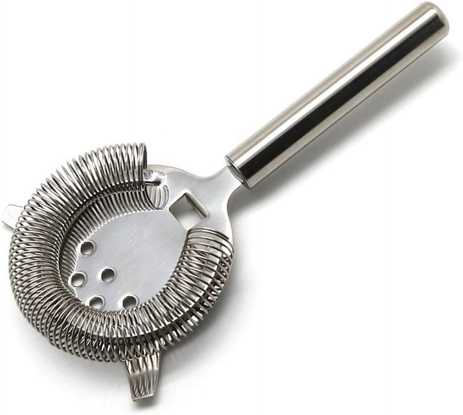 Cocktail Strainer Silver Stainless Steel Bartender Strainer with Wire ...