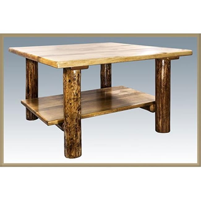 Cocktail Table with Shelf-Glacier Country - Walmart.com