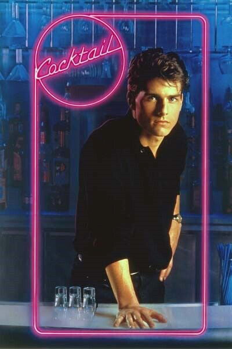 Cocktail Tom Cruise 8x12 inch movie poster - Walmart.com