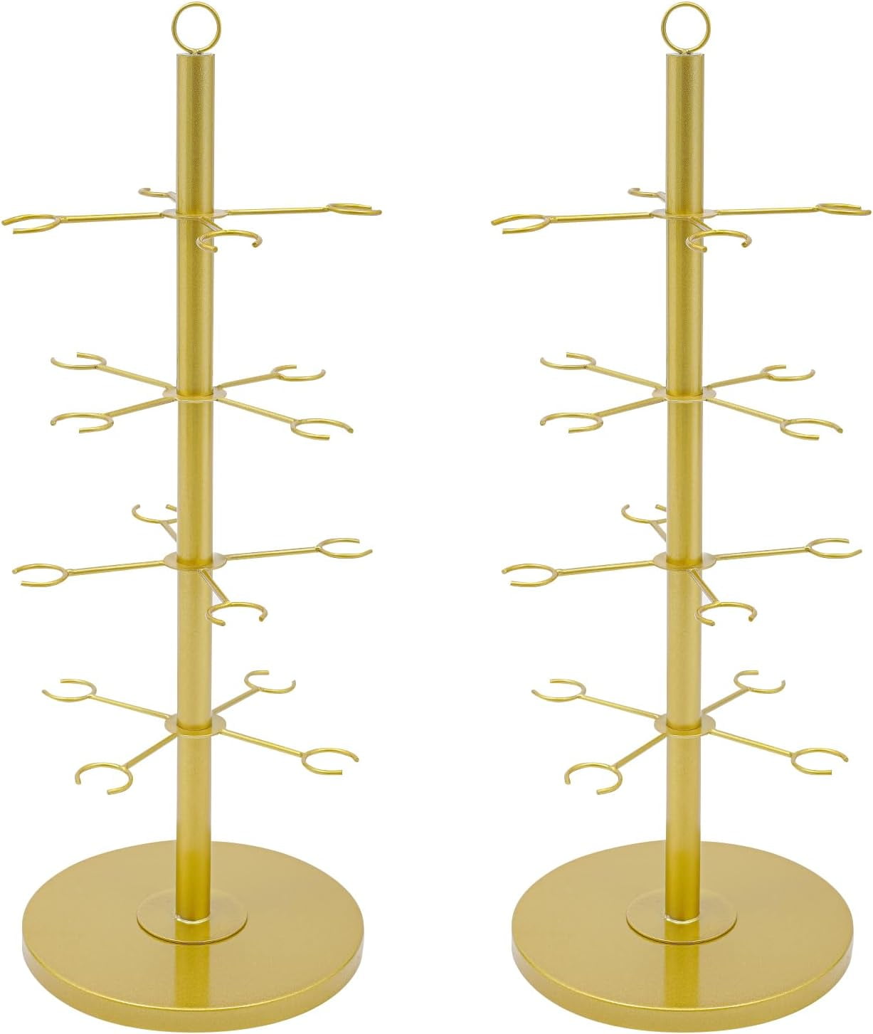 Cocktail Tree Stand, 4 Tier 16 Holders Drinks Party Display Stand, 2Pcs ...