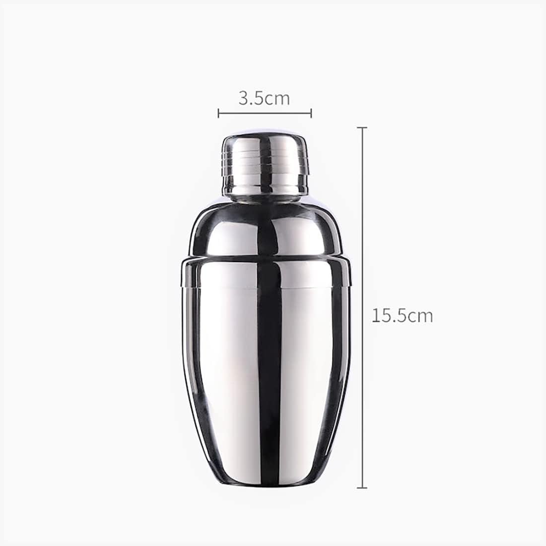Cocktail Wine Shaker, Stainless Steel Martini Shaker with Cap and ...