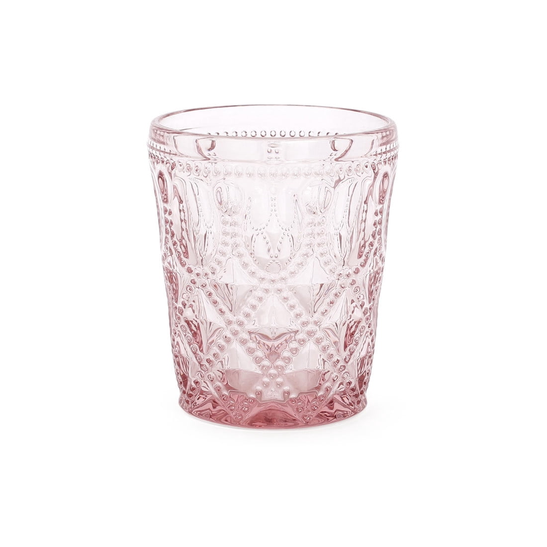 Cocktail and Whiskey Glass Pink Drinking Glass 11.84 fl oz-inch ...