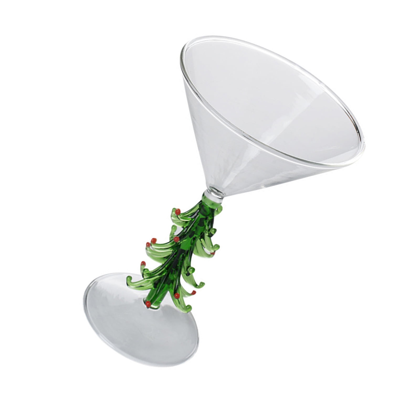 Cocktails Glassware Martinis Drinkware Christmas Tree Glass Cup for ...