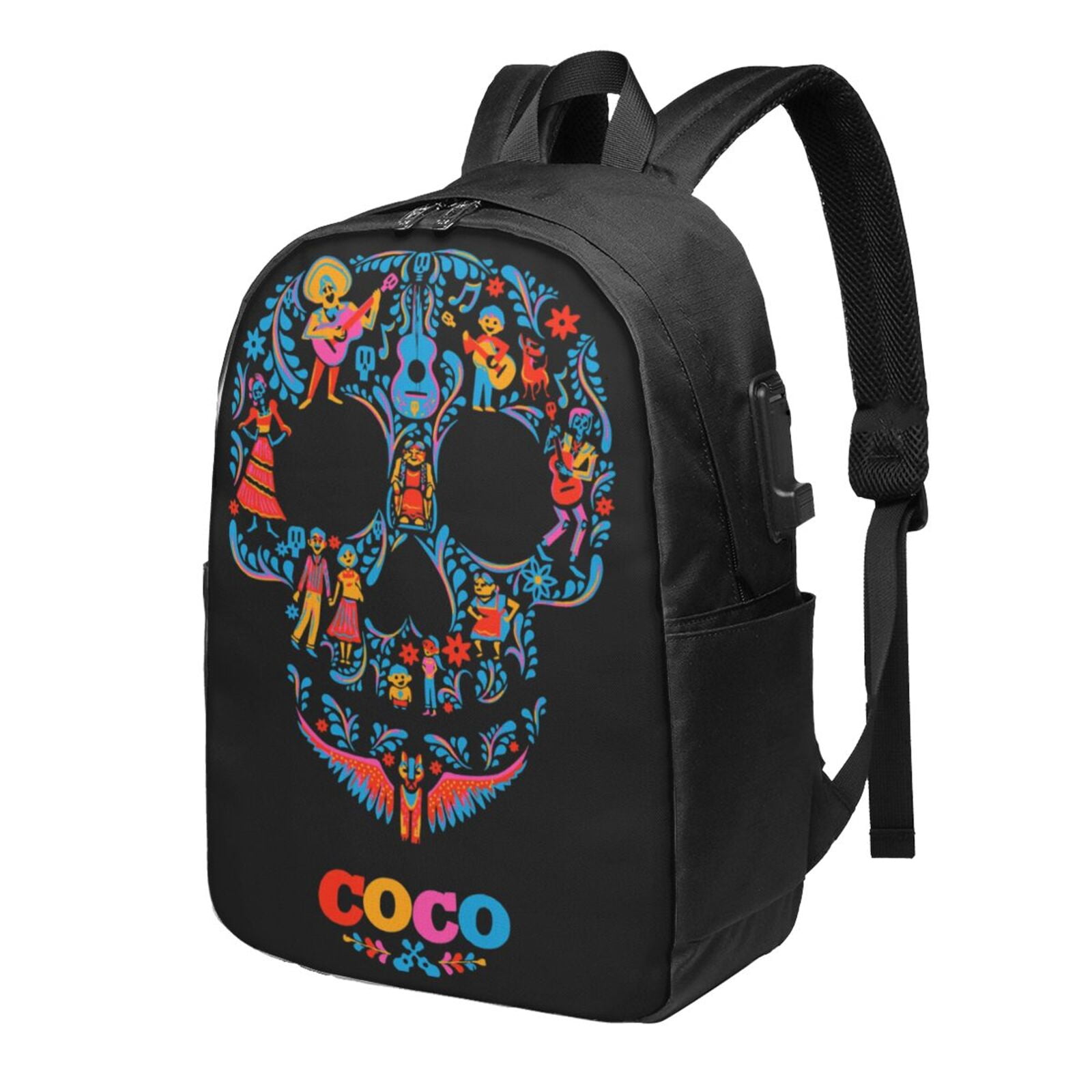 Coco Backpack Fashion Travel Backpack Laptop Backpack 17 Inch External ...