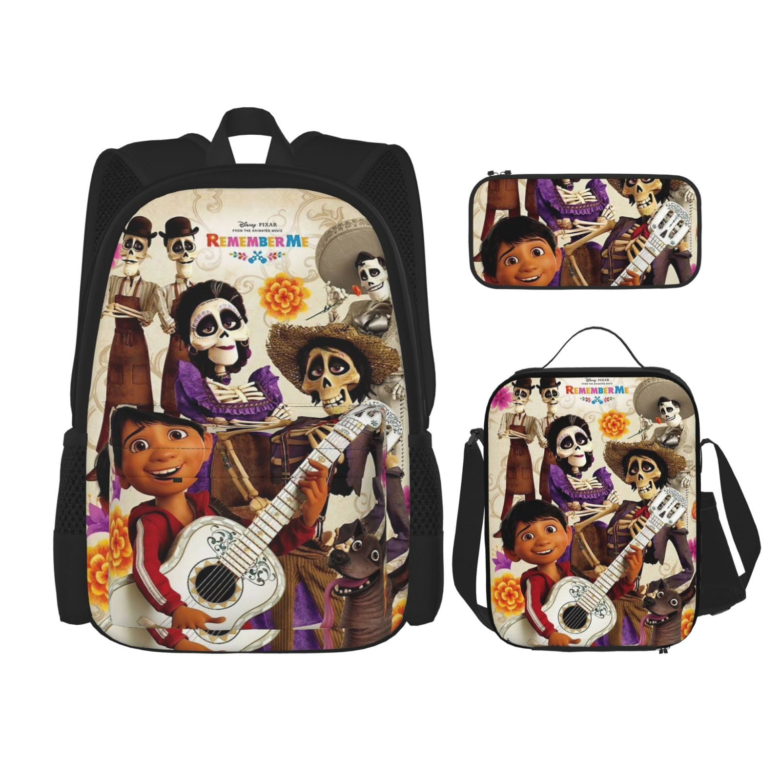 Coco Backpack Set Versatile 3-in-1 with Crossbody Lunch Bag and Case for Adults, Ideal for ...