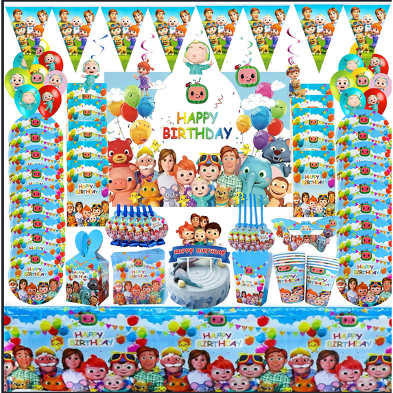 Coco Birthday Party Supplies Set, Coco Party Supplies, Party ...