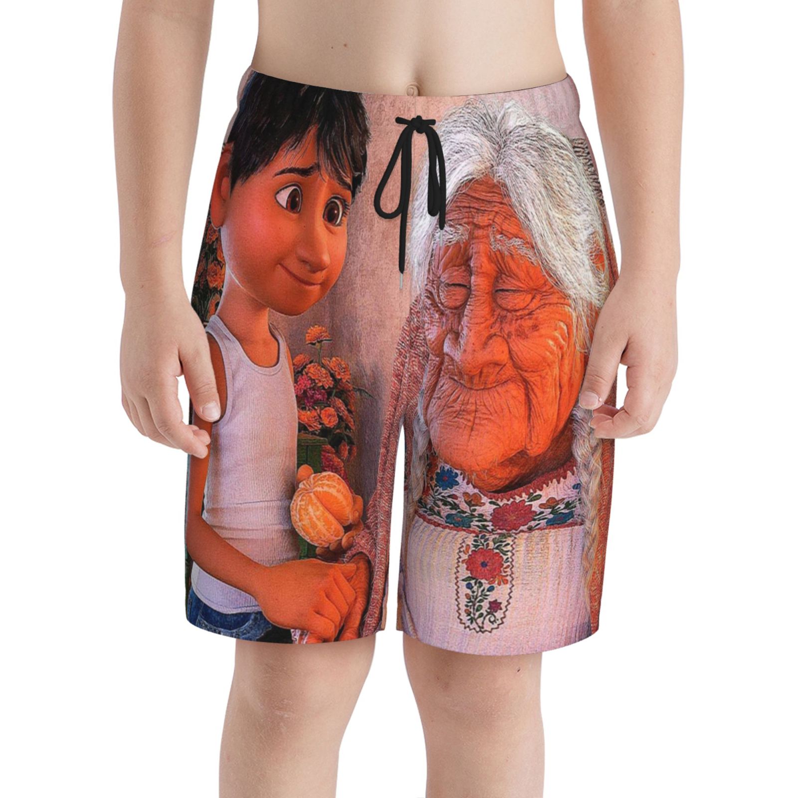Coco Boy'S Swim Trunks Quick Dry Board Shorts Kids Beach Swim Shorts ...