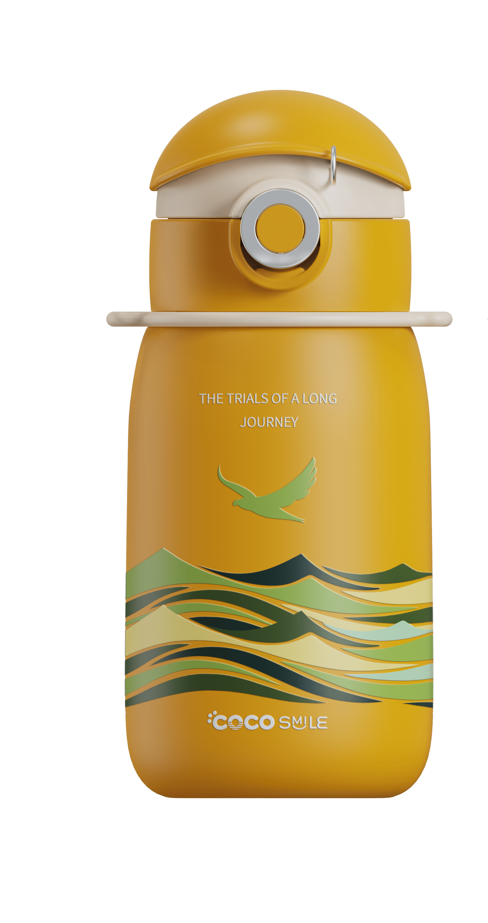 Coco Cap Mountain Sea Direct Drinking Thermos Cup (Amber) - Walmart.com