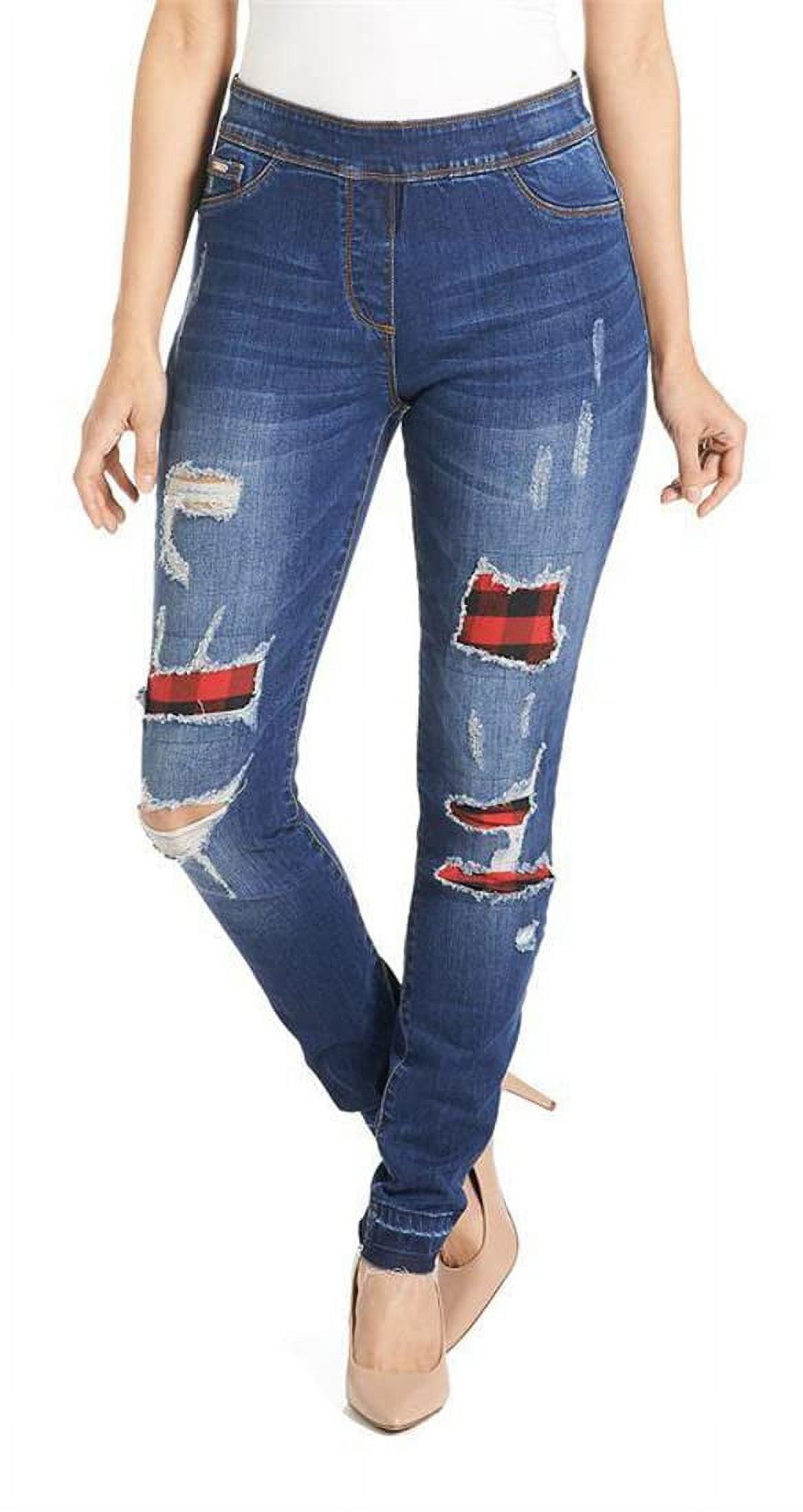 Coco + Carmen OMG (Medium Denim and Buffalo Check, Small) - Walmart.com