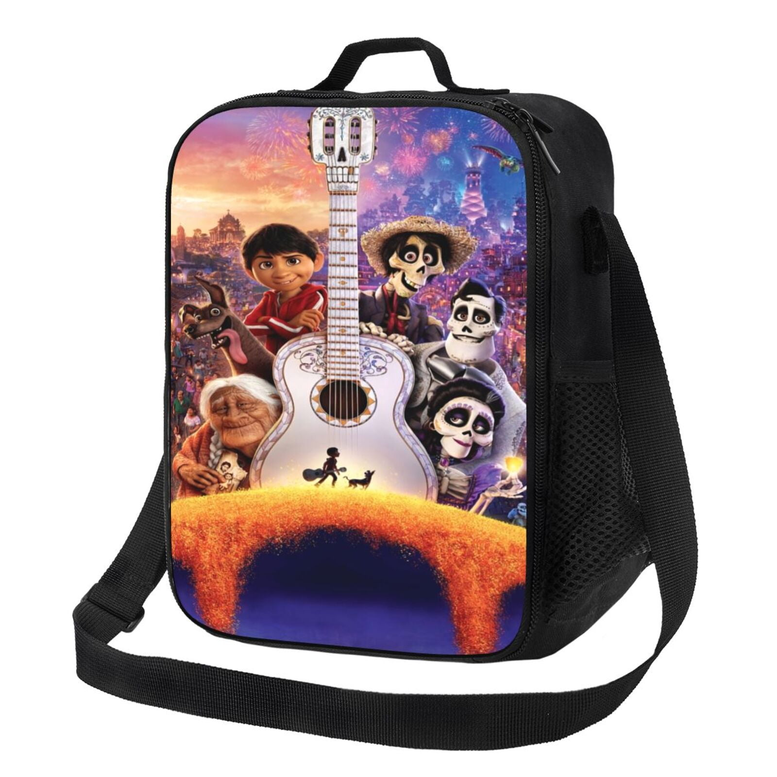Coco Cartoon Insulated Lunch Bag With Adjustable Shoulder Strap, Anime ...