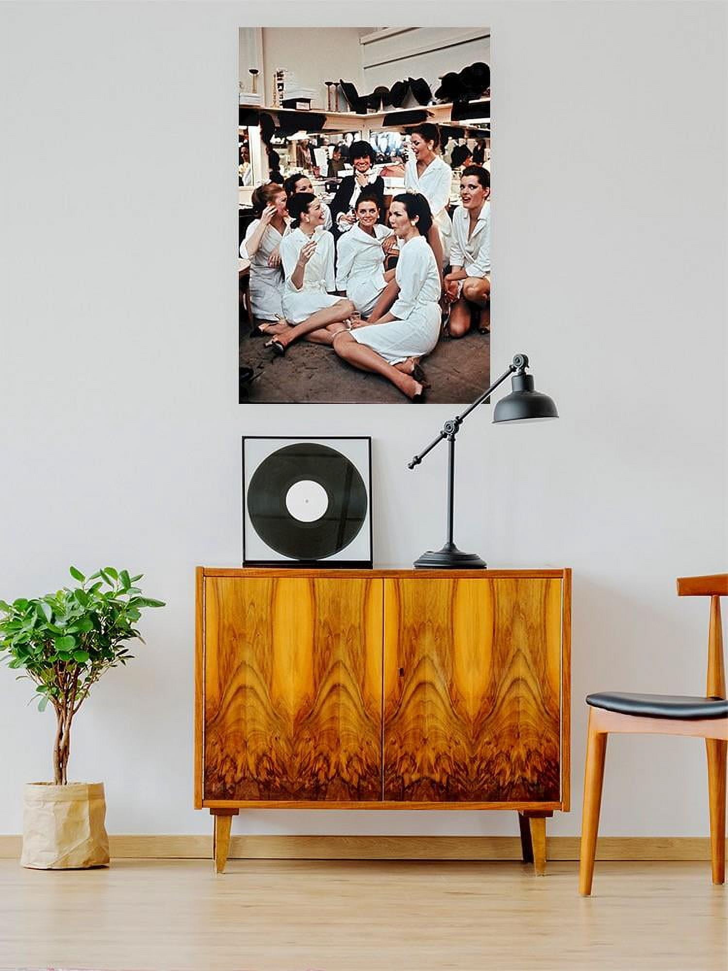 Coco Chanel With Models 1960'S Poster - Image by Shutterstock - Walmart.com