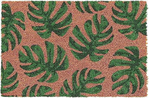 Coco & Coir Door Mats Indoor Outdoor Plant Design Entrance Welcome Mat ...