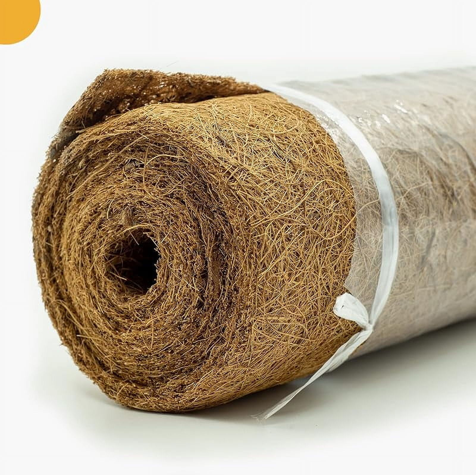 Coco Coir Liner, 16x120 inch Natural Coconut Liners for planters Flower ...