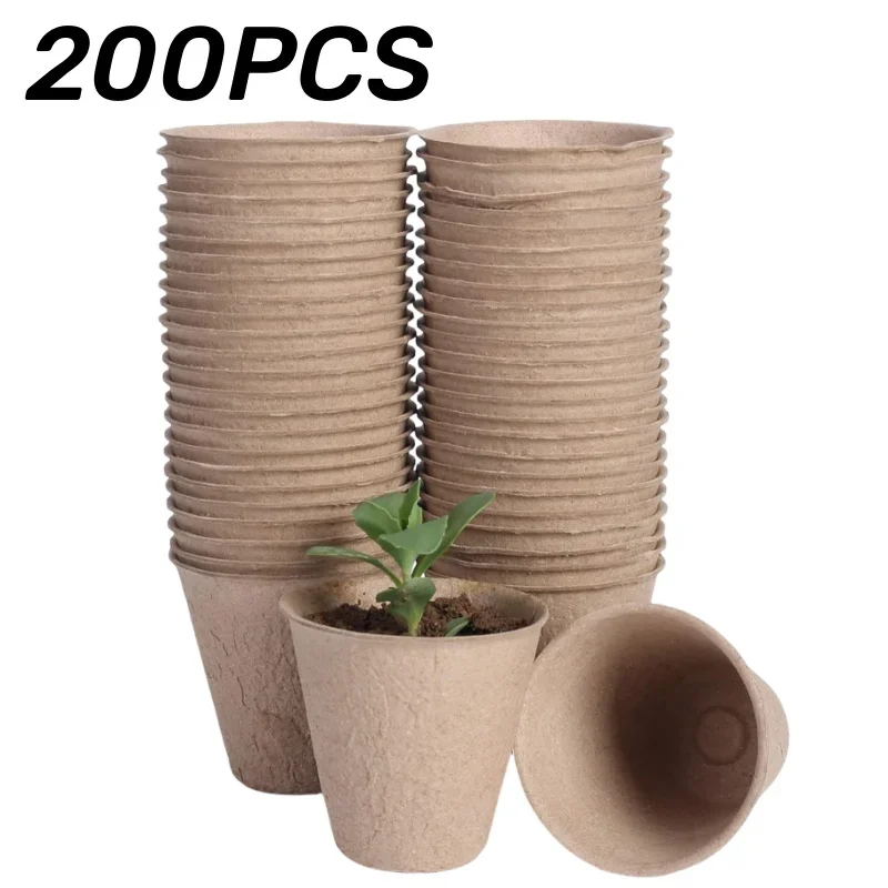 Coco Coir Seed Starter Plant Pots Biodegradable Nursery Pots Seedling ...