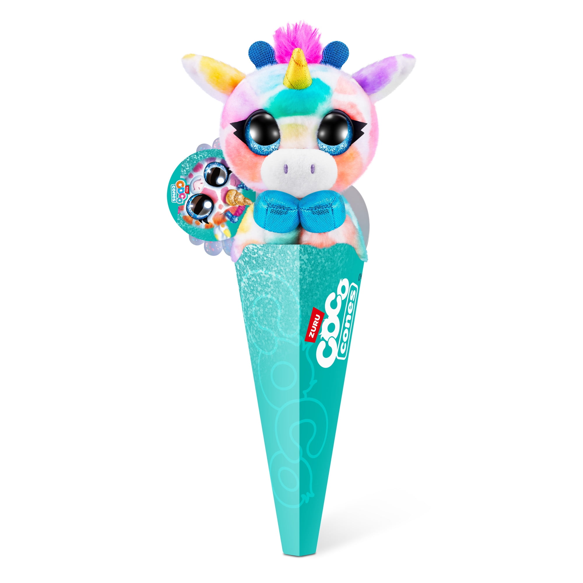 Coco Cones Plush in a Cone by ZURU Plush Toys - Walmart.com