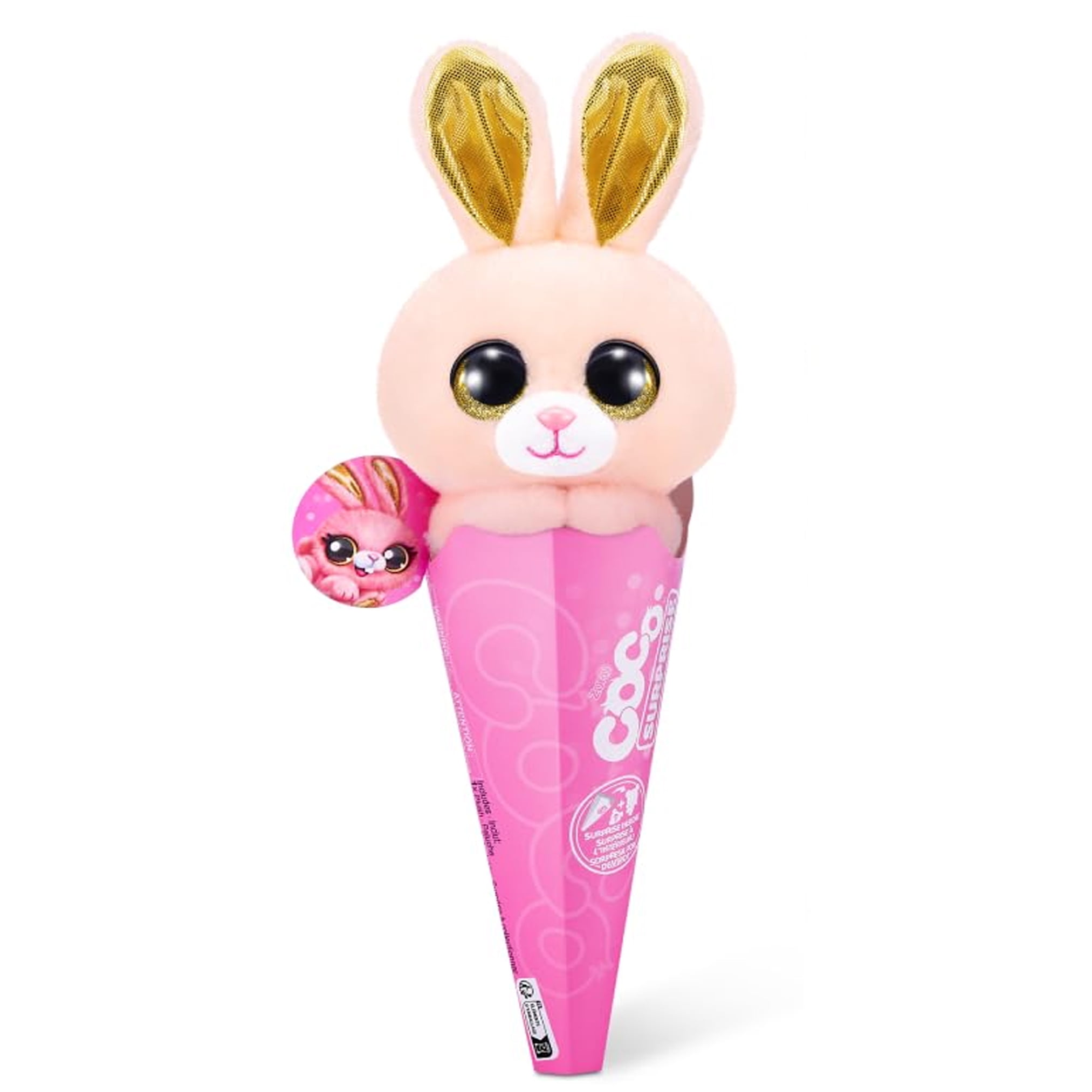 Coco Cones Surprise Fantasy Series Bon-Bon Animal Plush Toy by ZURU ...