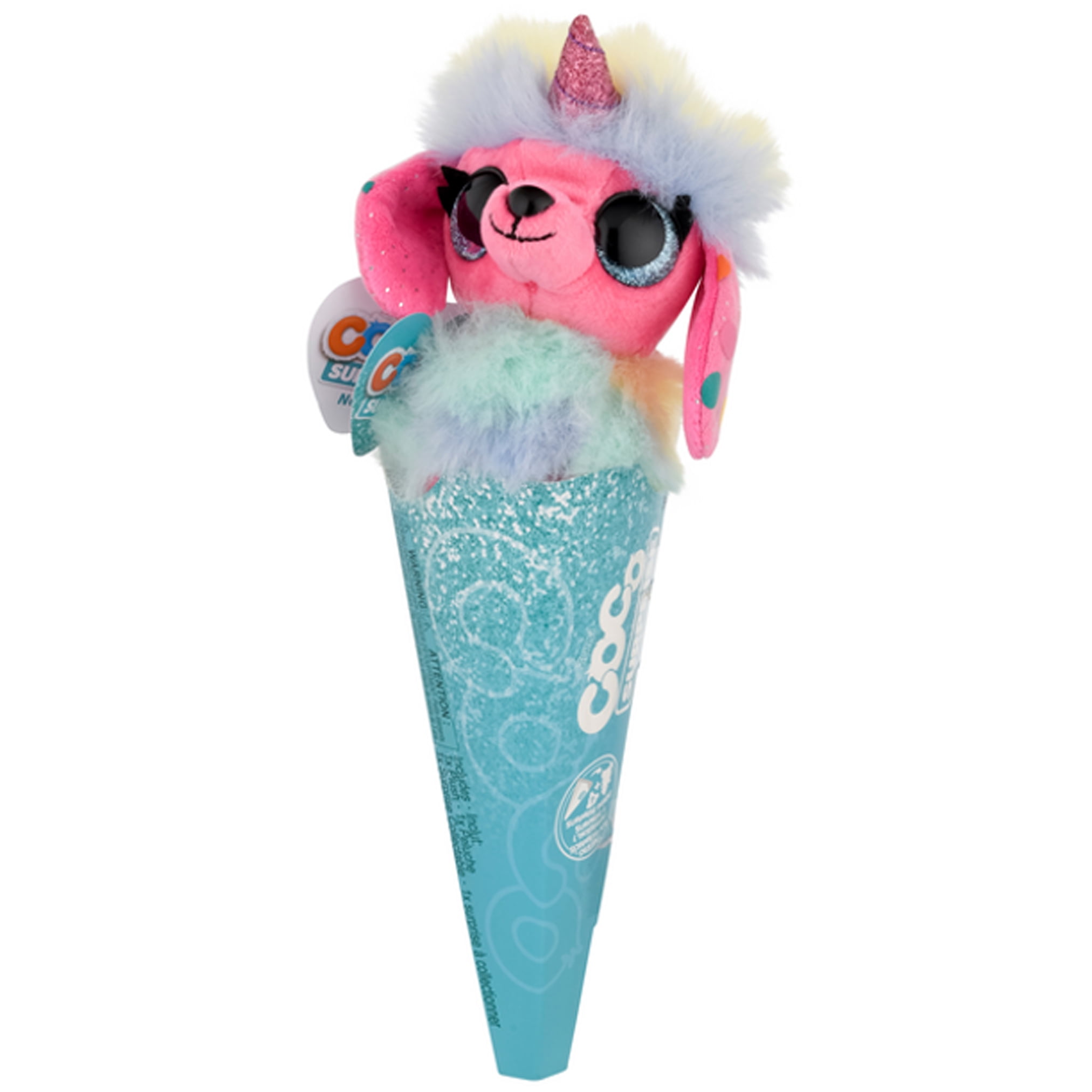 Coco Cones Surprise Fantasy Series Noodle Animal Plush Toy by ZURU ...
