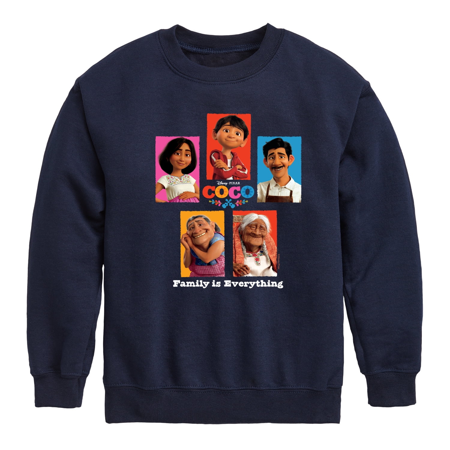 Coco - Family Is Everything - Toddler And Youth Crewneck Fleece ...