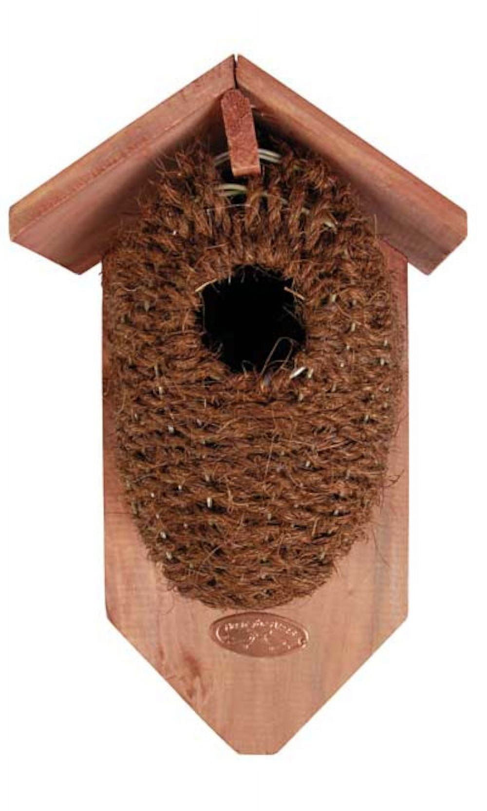 Coco Fiber Bird Nest Roosting Pocket Bird House for Outdoors, Garden ...