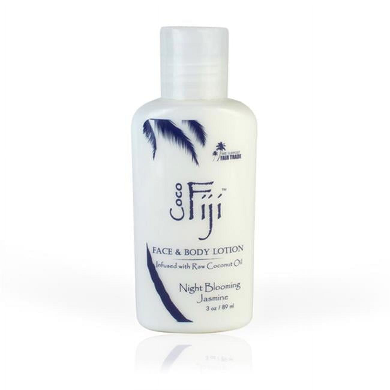 Coco Fiji 3 oz Infused Face & Body Lotion with Raw Coconut Oil, Night ...