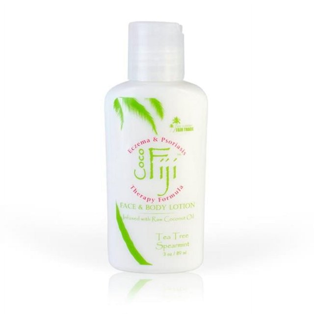 Coco Fiji 3 oz Infused Face & Body Lotion with Raw Coconut Oil, Tea ...