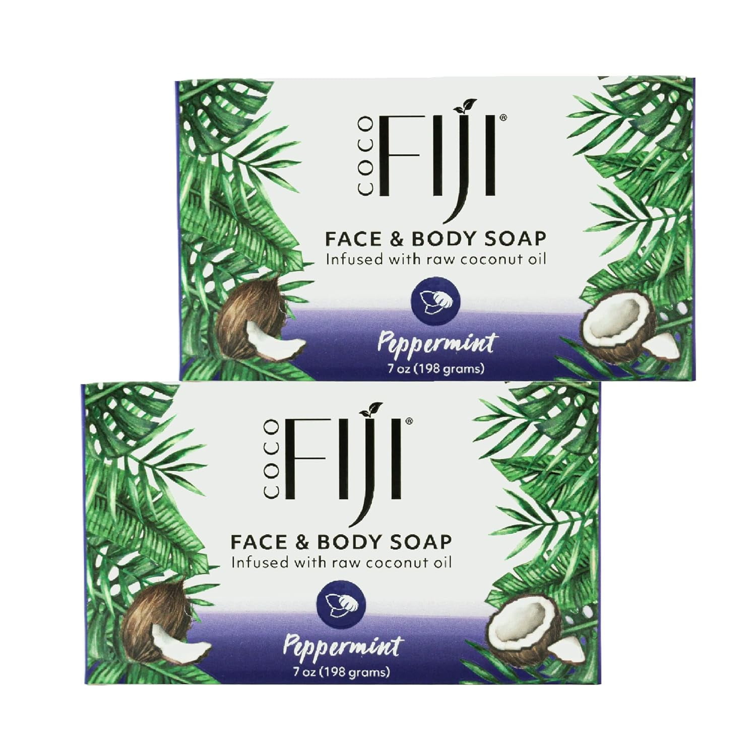 Coco Fiji Soap Bar for Face and Body Infused With Organic Coconut Oil ...
