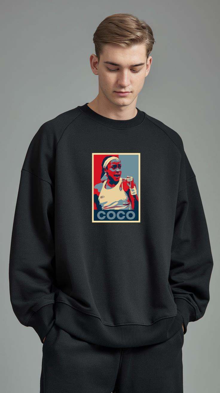 Coco Gauff Hope Tennis Star Athlete Inspire Sweatshirt, for men & women ...