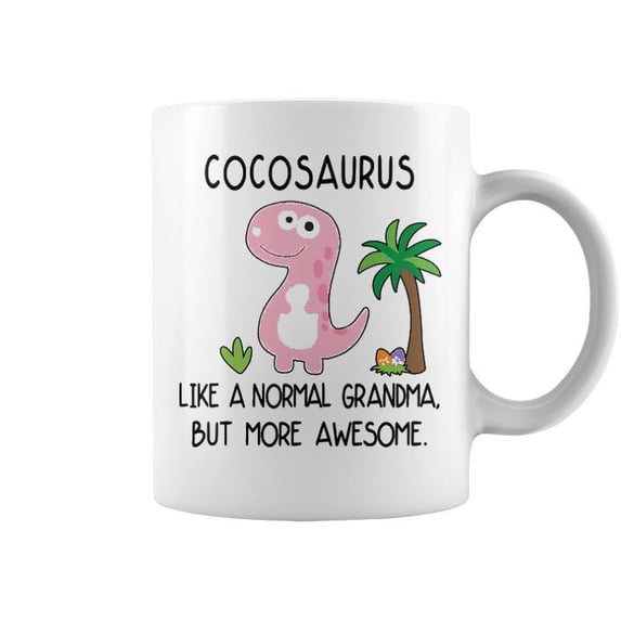 Coco Grandma Gift Cocosaurus But More Awesome Accent Mug - Walmart.com
