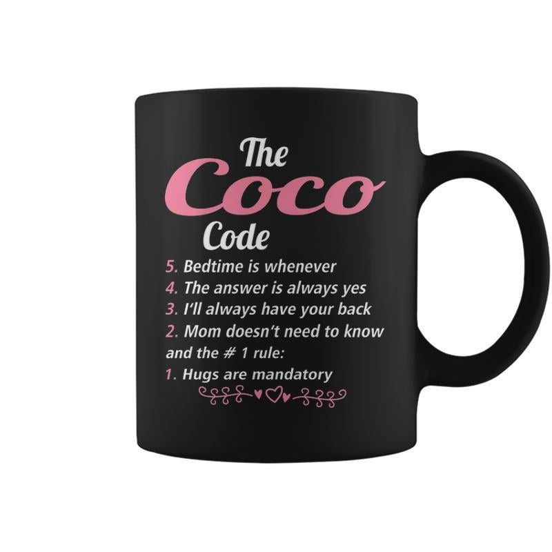 Coco Grandma Gift The Coco Code Coffee Mugs - Walmart.com