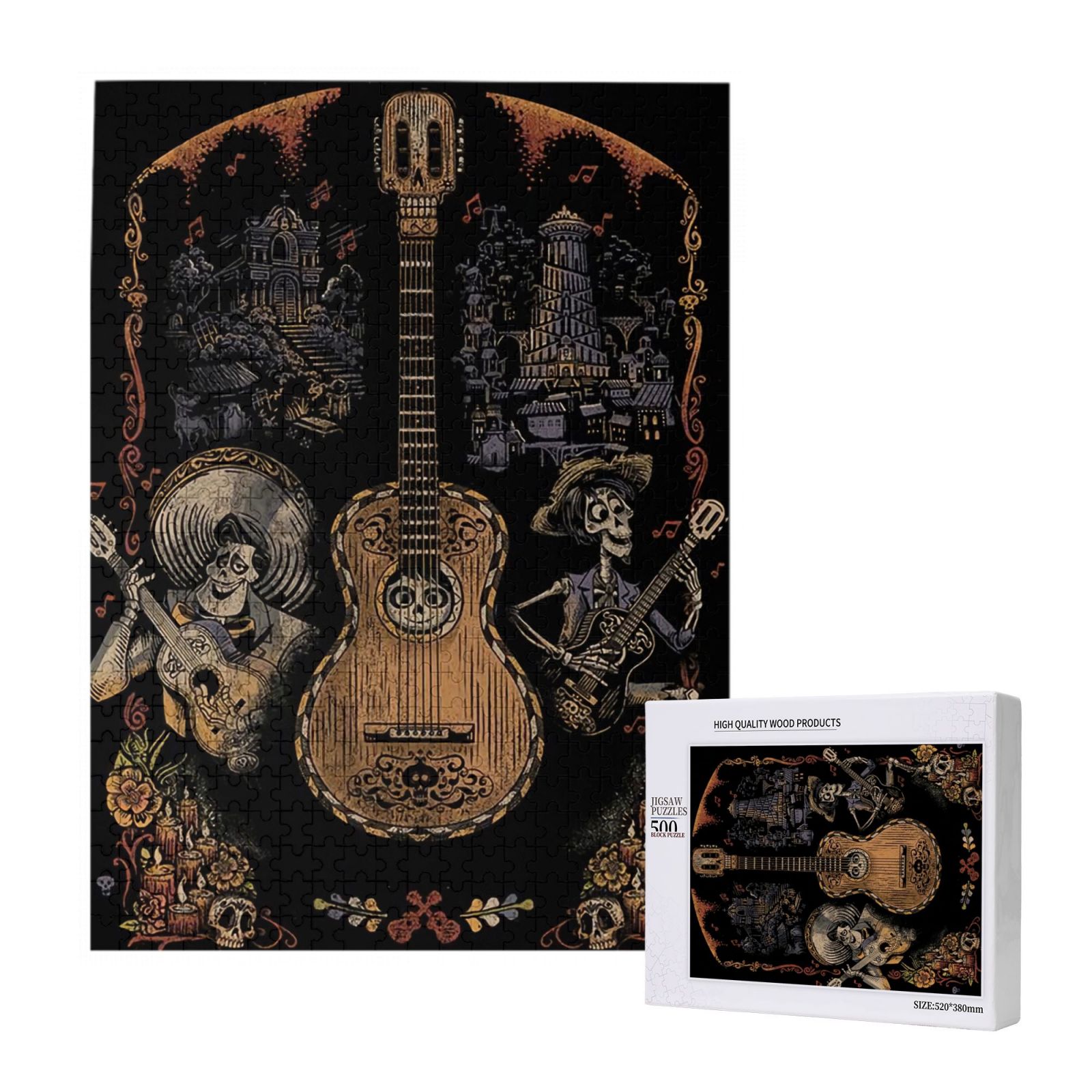 Coco Jigsaw Puzzle Interactive Brain Teaser Board Game for Adults ...