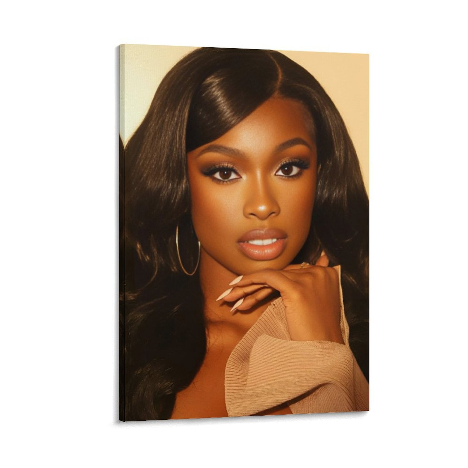 Coco Jones Actor Singer Poster 2 Canvas Art Poster and Wall Art Picture ...