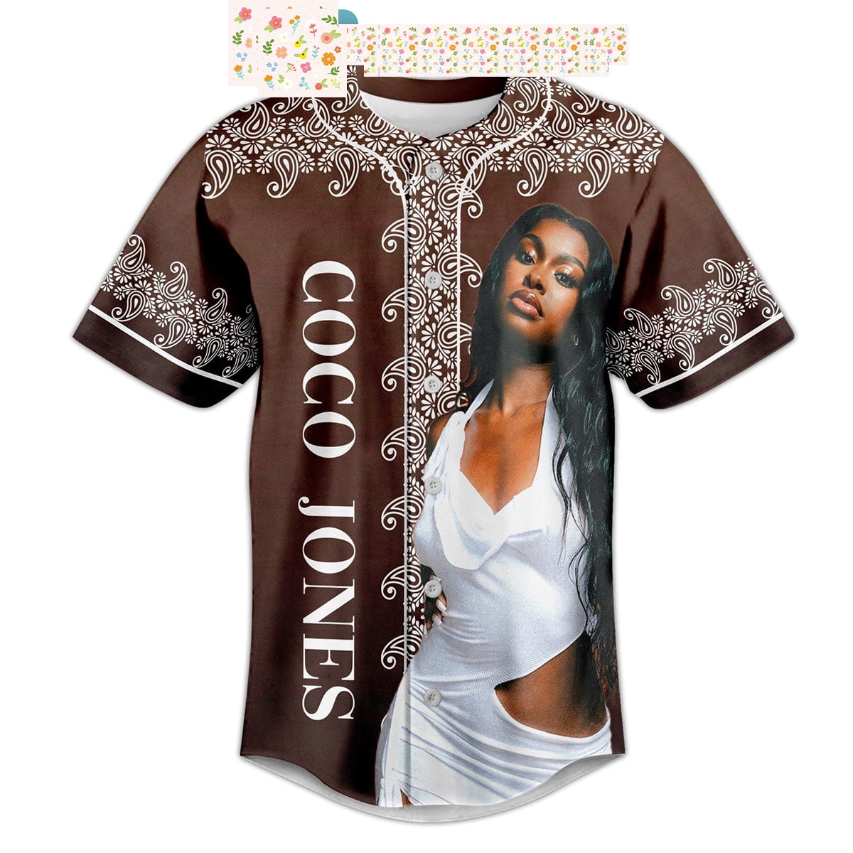 Coco Jones Doo Wop That R B Thang The Tour Personalized Baseball Jersey ...