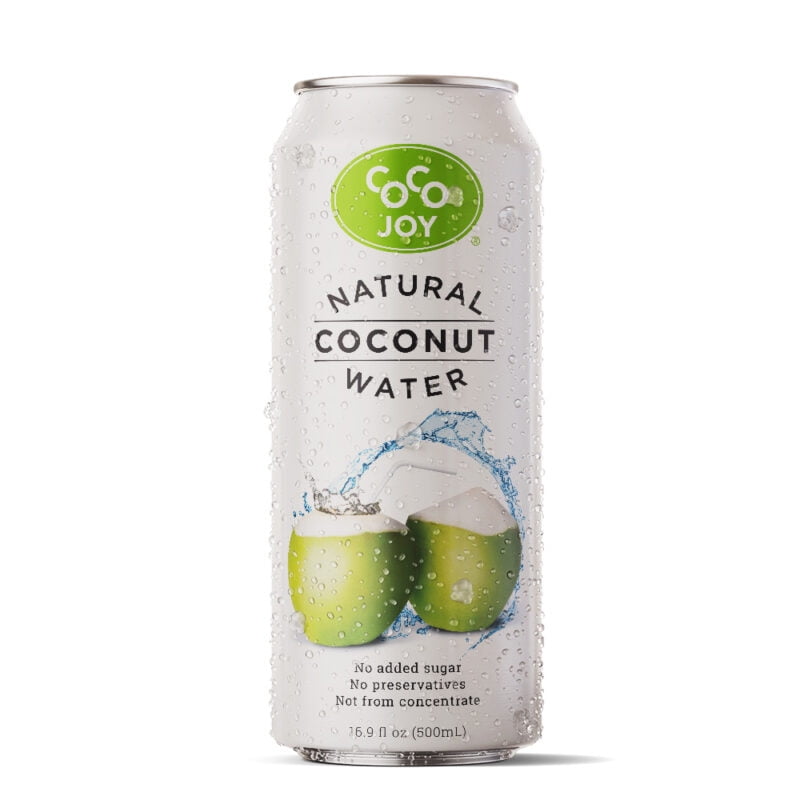 Coco Joy Natural Coconut Water 16.6 fl oz (Pack of 12) - Walmart.com