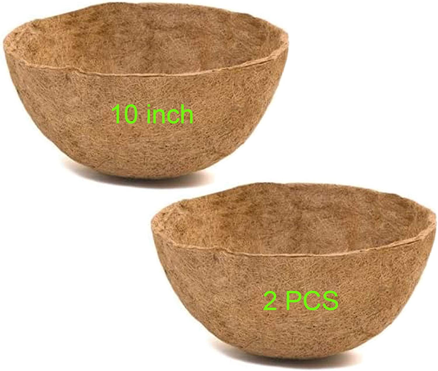 Coco Liners for Planters,Round Basket Shaped Coconut Fiber Replacement ...